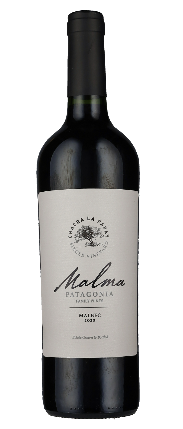Køb 2020 Malma Chacra La Papay Malbec Patagonia Bodega Malma i dag ...
