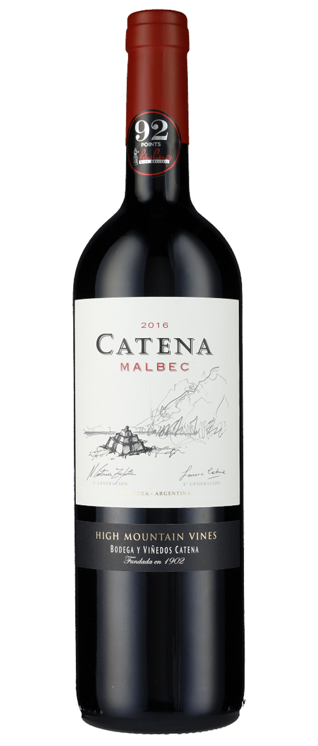 Køb 2016 Catena Malbec Mendoza High Mountain Vines i dag | Philipson Wine