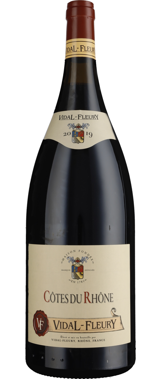 Køb 2019 Côtes-du-Rhône Rouge Vidal-Fleury Magnum i dag | Philipson Wine