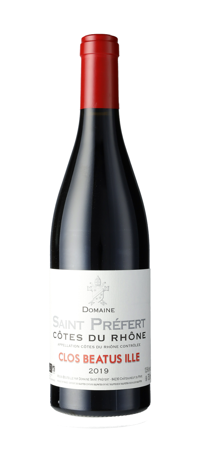 Køb 2019 Côtes-du-Rhône Beatus IIle Famille Isabel Ferrando (St ...