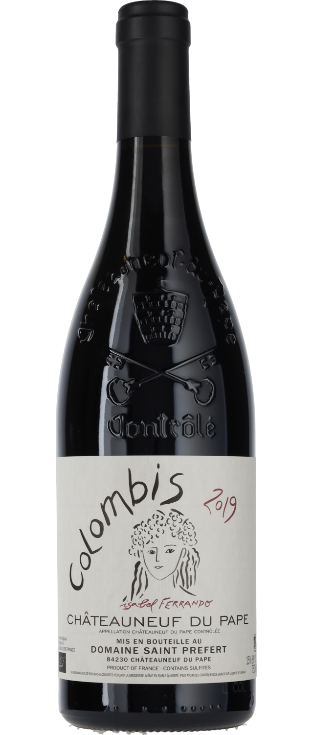 Køb 2019 Châteauneuf-du-Pape Colombis Rouge Famille Isabel Ferrando (St ...